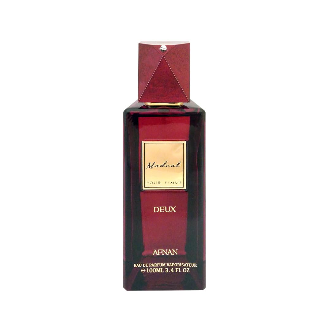 Afnan Modest Eau de Parfum Spray, 3.4 Fl. Oz (Pour Femme)