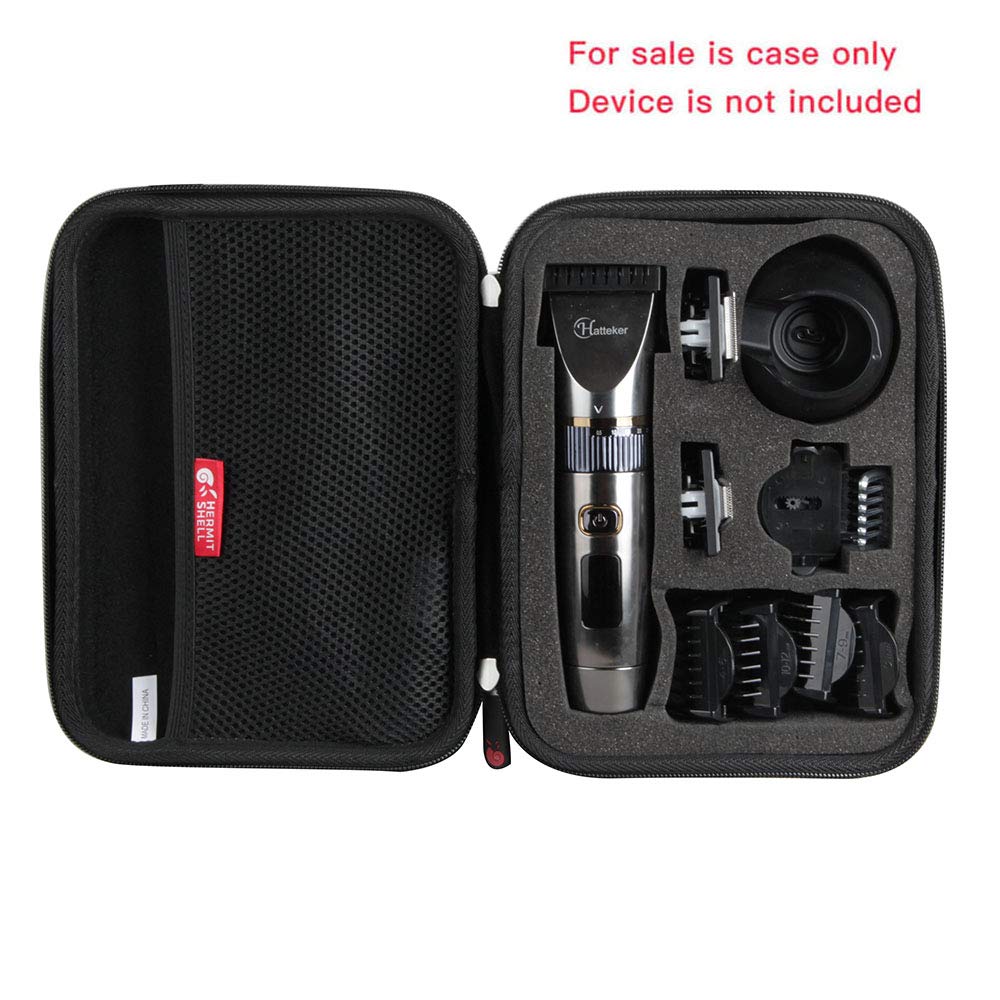 Hermitshell Hard Travel Case for Hatteker Mens Beard Trimmer Cordless Hair Trimmer Hair Clipper Detail Trimmer 3 In 1