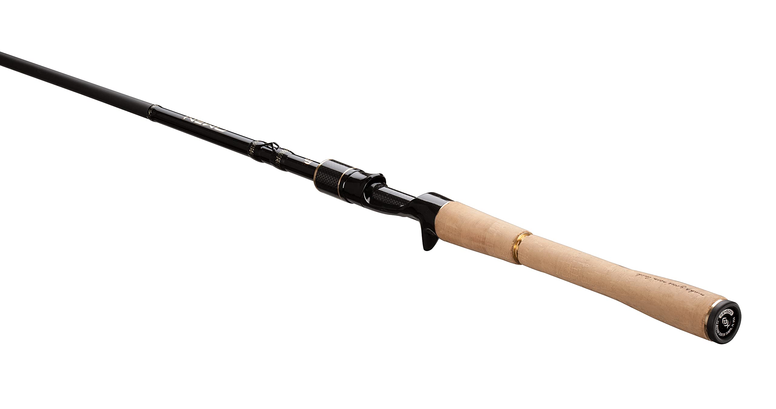 13 FISHING - Omen Gold Trolling - 7'9" Trolling Rod (Bottom Bouncer Rod) - OGLDT79-BB