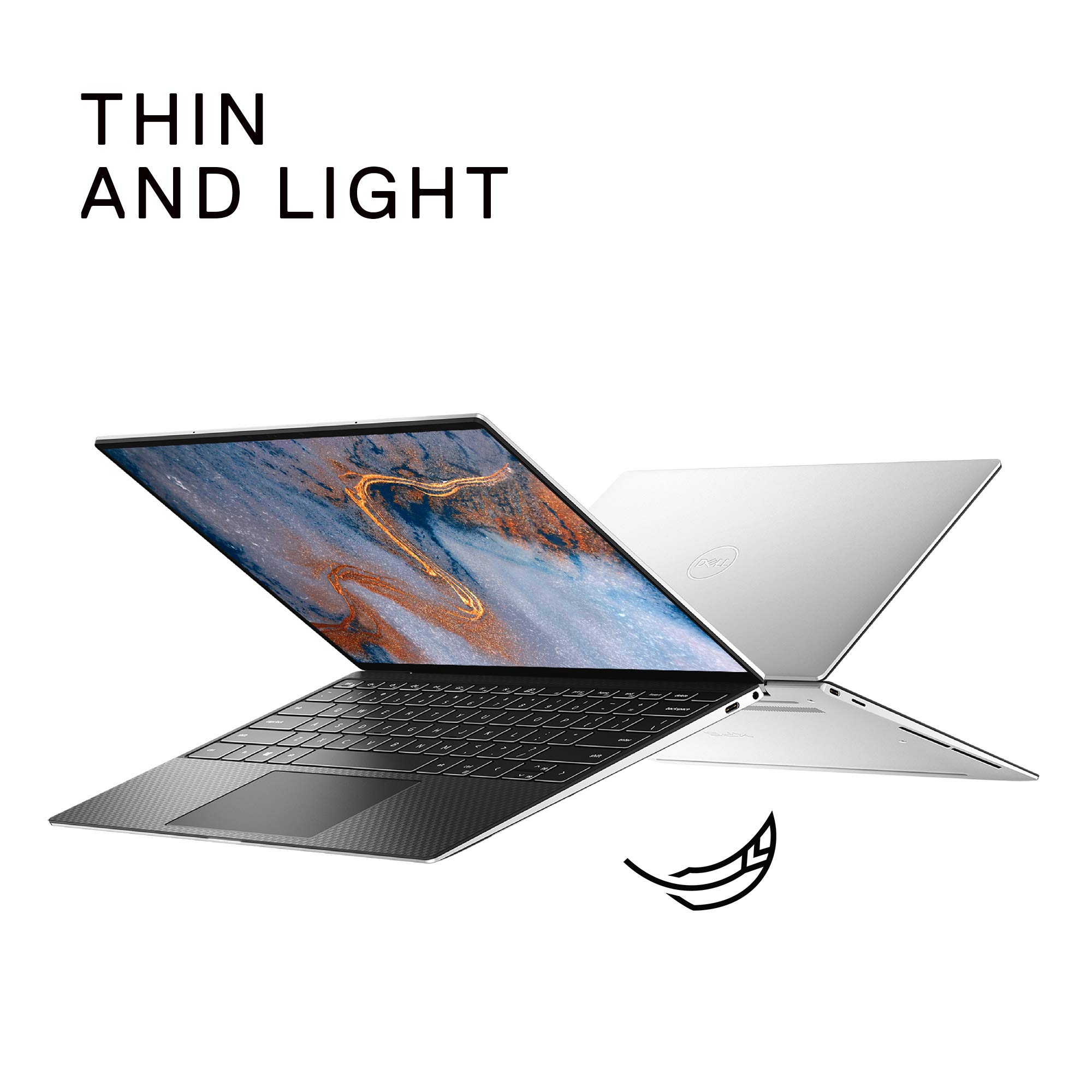 Dell New XPS 13 9300 13.4-inch FHD InfinityEdge Touchscreen Laptop (Silver), Intel Core i7-1065G7 10th Gen, 16GB RAM, 512GB SSD, Windows 10 Pro (XPS 9300-7524SLV-PUS)
