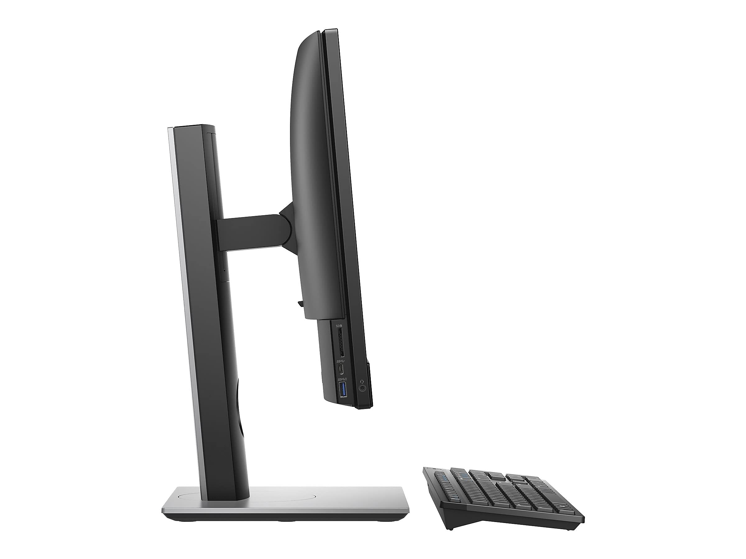 Dell OptiPlex 3280 AIO, CORE I5-10500T, 8GB (1DIMMS), 256GB SS, Intel HD NA, NT, 1920x1080, WLS, W10, Fixed, AIO