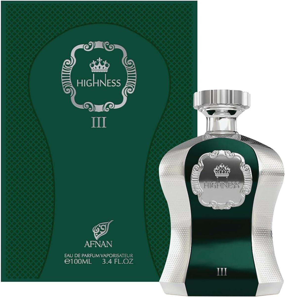Afnan Highness Green Luxury Unisex Eau De Parfum, 3.4 Fl. Oz