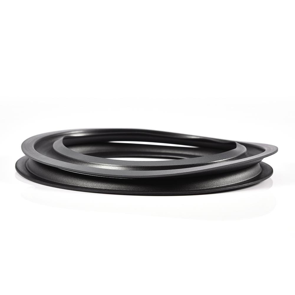 2pcs 6 inch Perforated Rubber Speaker Foam Edge Surround Rings Replacement Parts for Speaker Repair or DIY