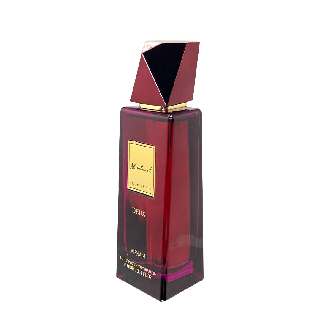 Afnan Modest Eau de Parfum Spray, 3.4 Fl. Oz (Pour Femme)