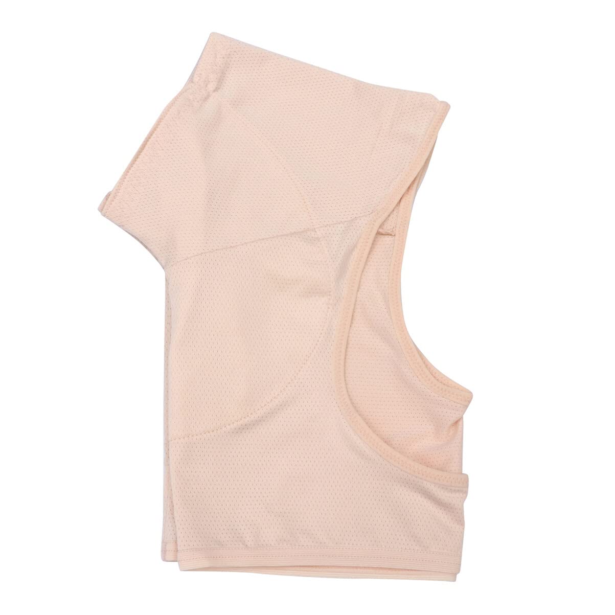 ARTIBETTER Women's Underarm Sweat Vest Guard, Washable Shield for Ladies (M) - Yellow