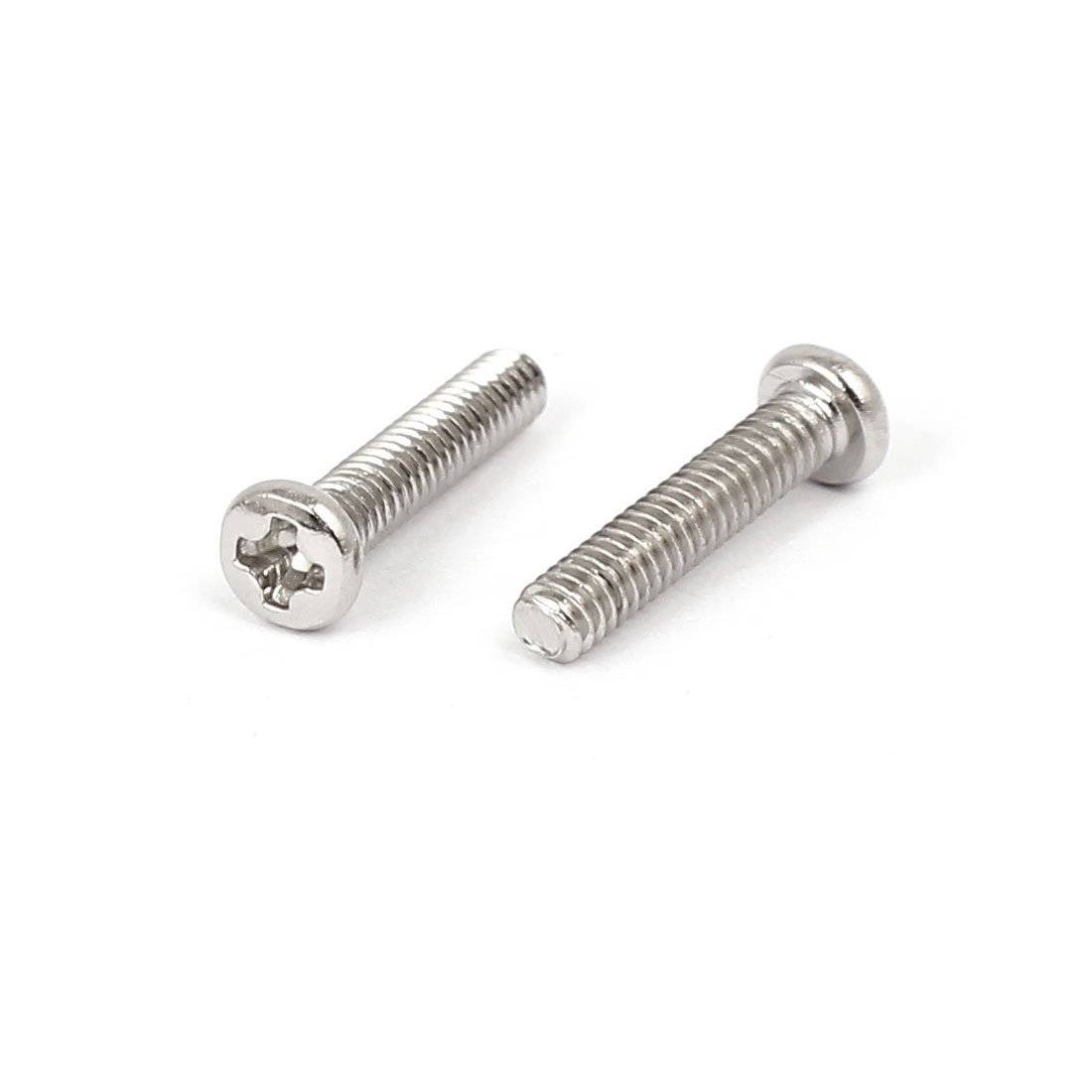 Aexit PM2x10mm Nickel Cleaning & Repair Plated Round Head Phillips Notebook Laptop Computer Computer Screws Screw 200pcs