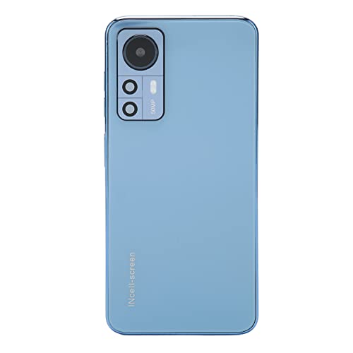 12s Pro Smartphone, 5G WiFi Ultra HD Screen 1200x1960 Resolution 4GB RAM 32GB ROM (Blue)