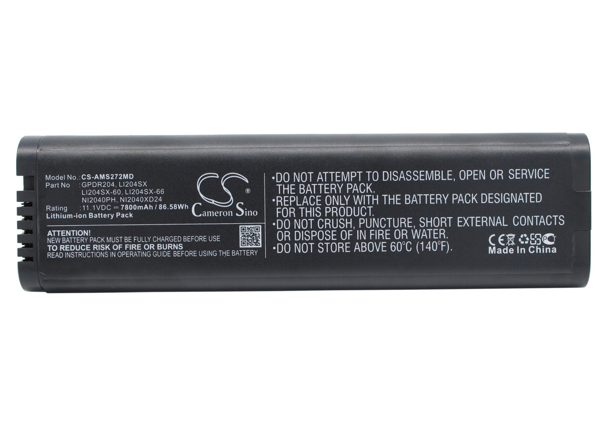 BORNMIO Replacement for ANRITSU NI2040XXL24 SM204 Battery