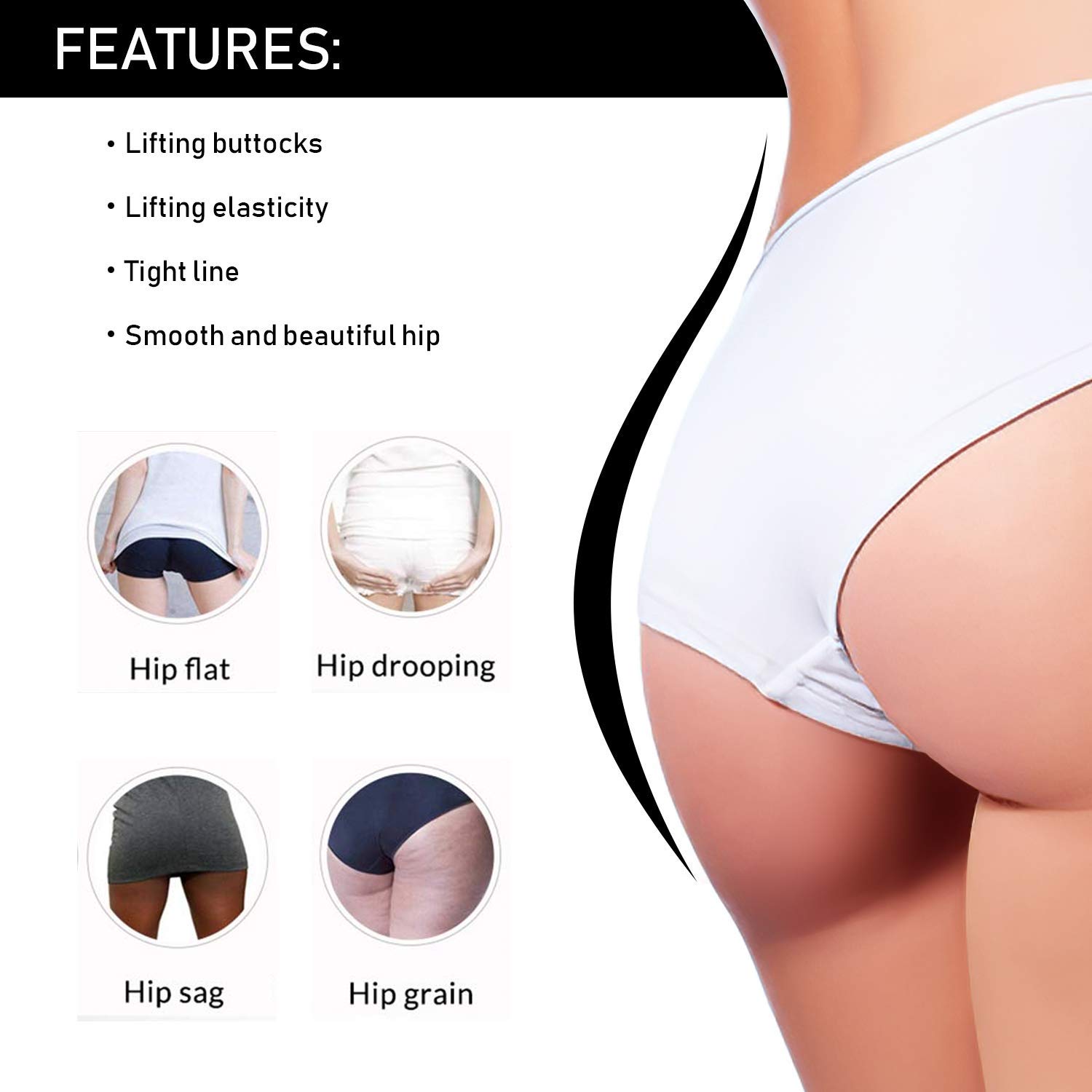 Butt Enhancement Cream - Butt Enhancer - Hip Lift Up Cream - Bigger Buttock Firm Massage Cream (3.52oz)