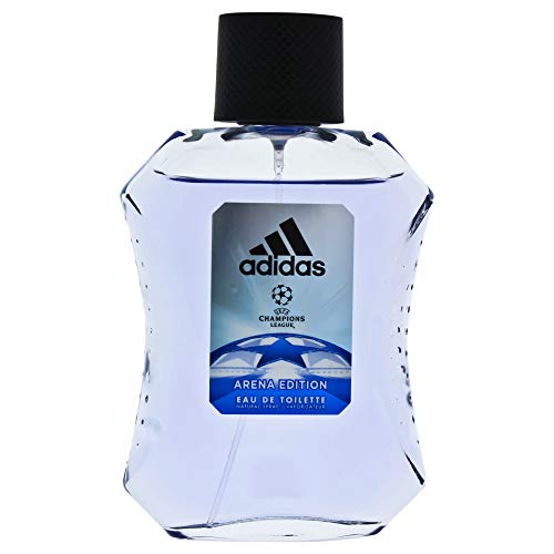 Adidas UEFA Champions League Arena Edition Eau de Toilette Spray for Men, 3.4 Ounce