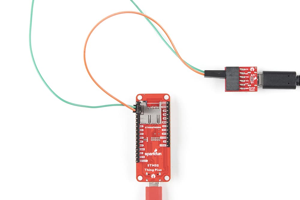 SparkFun Thing Plus - STM32 - ARM® Cortex®-M4 32-bit RISC core - 1.8 V to 3.6 V Application Supply - an economical and Easy to use Development Platform - Adaptive Real-time Accelerator