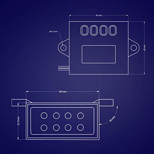 Shopcorp 110-120VAC Plasma Ion Generator β Negative Ionizer and Ozone Generator for Refrigeration, Air Purifiers and Air Sanitizers