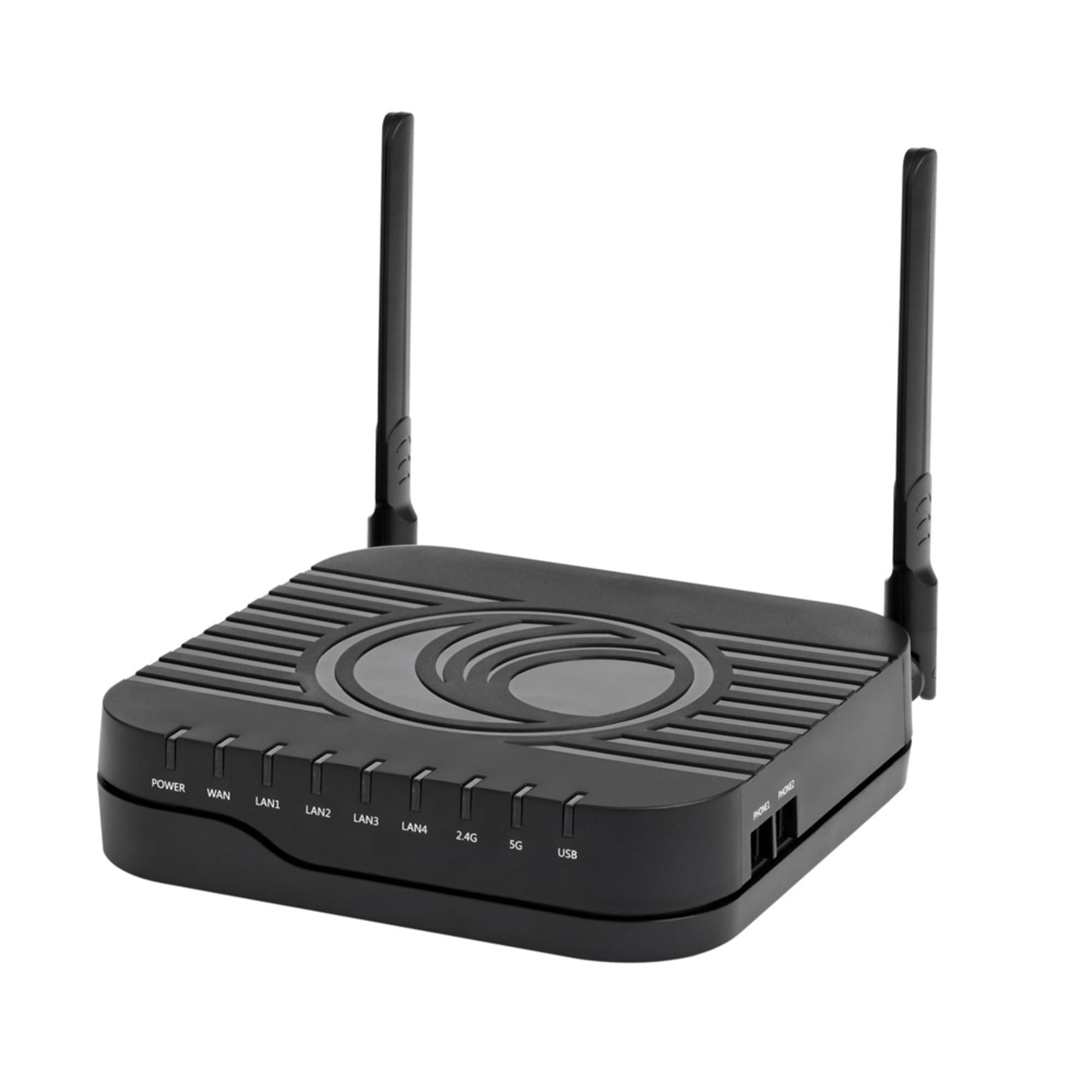 Cambium CUS0000L028A cnPilot R201 US, 802.11ac Dual Band Gigabit WLAN Router with ATA, US Only