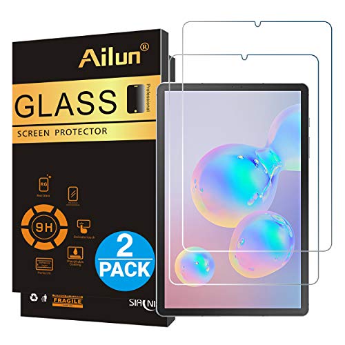 Ailun Screen Protector for Galaxy Tab S6, Tempered Glass 9H Hardness, 2.5D Edge, Ultra Clear, Anti-Scratch, Case Friendly