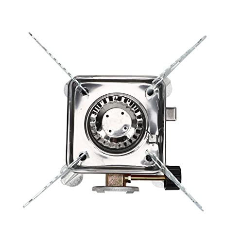 2800W Camping Stove Electronic Ignition Backpacking Stove Portable Butane Gas Stove with Storage Bag Durable Reliable for Outdoor Picnic Barbecue