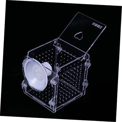 2 Pcs Baby Fish Incubator Fish Acrylic Incubator Aquatic Pet Supplies Fish Hatchery Cage Fish Tank Tool