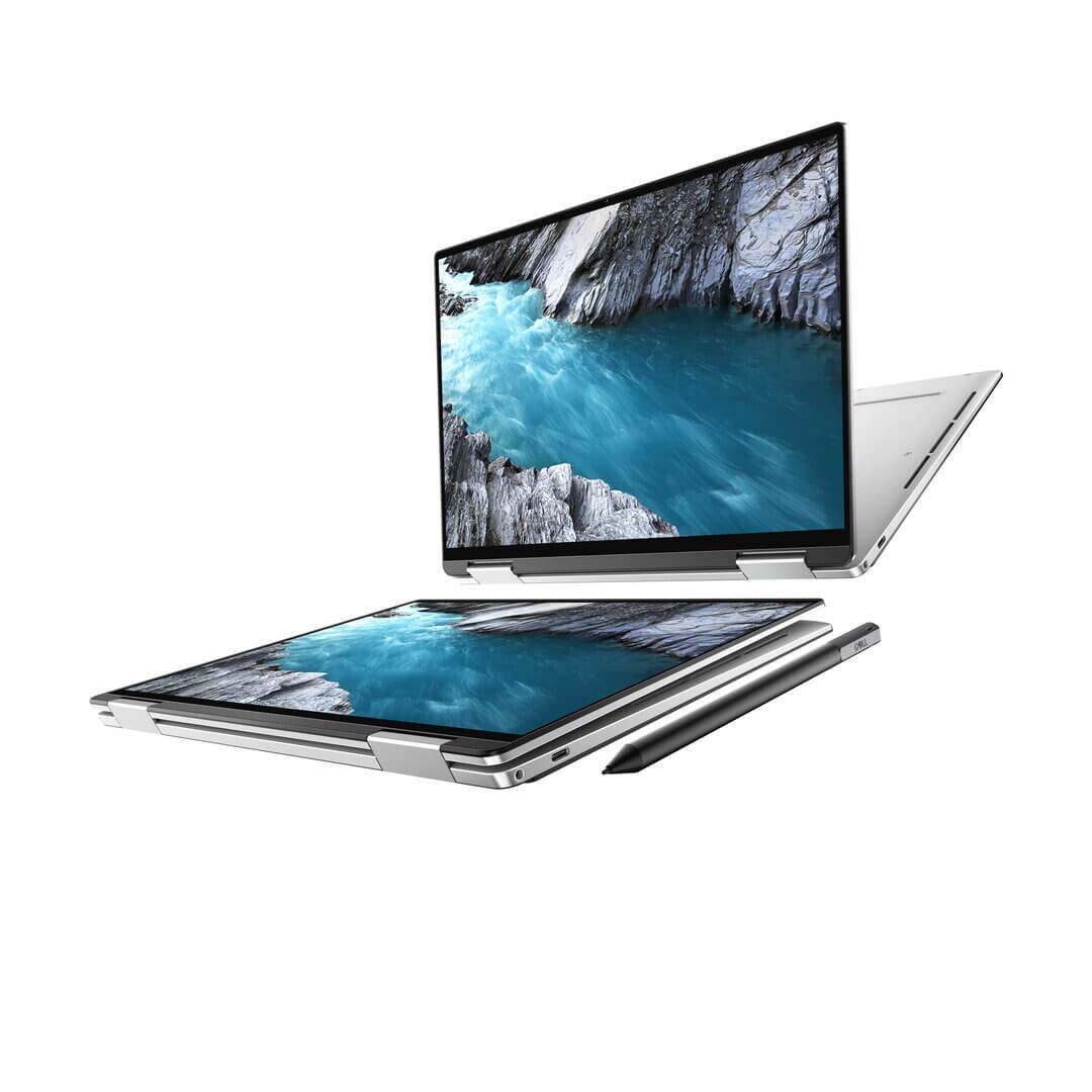 Dell XPS 7390 2-in-1 (Lightest) Laptop 13.4 inches 4K UHD Touch Plus Graphic Windows 10- Stylus Pen - Carbon Black Interior (Renewed)