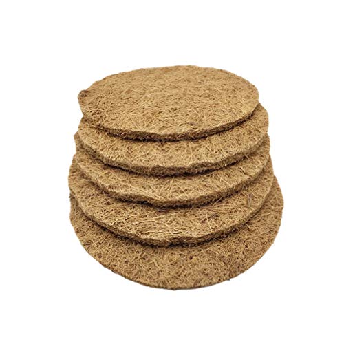 balacoo Bird Nest Mat Breeding Egg Pad Breathable Coconut Fiber Nesting Mat for Racing Pigeon Bird Breeding Supplies 15pcs