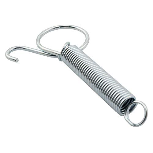 ZRM&E 2pcs 85mm Multifunctional Cage Door Spring Hook Metal Finger Spring Latch Hook for Fixing Pet Cage Door