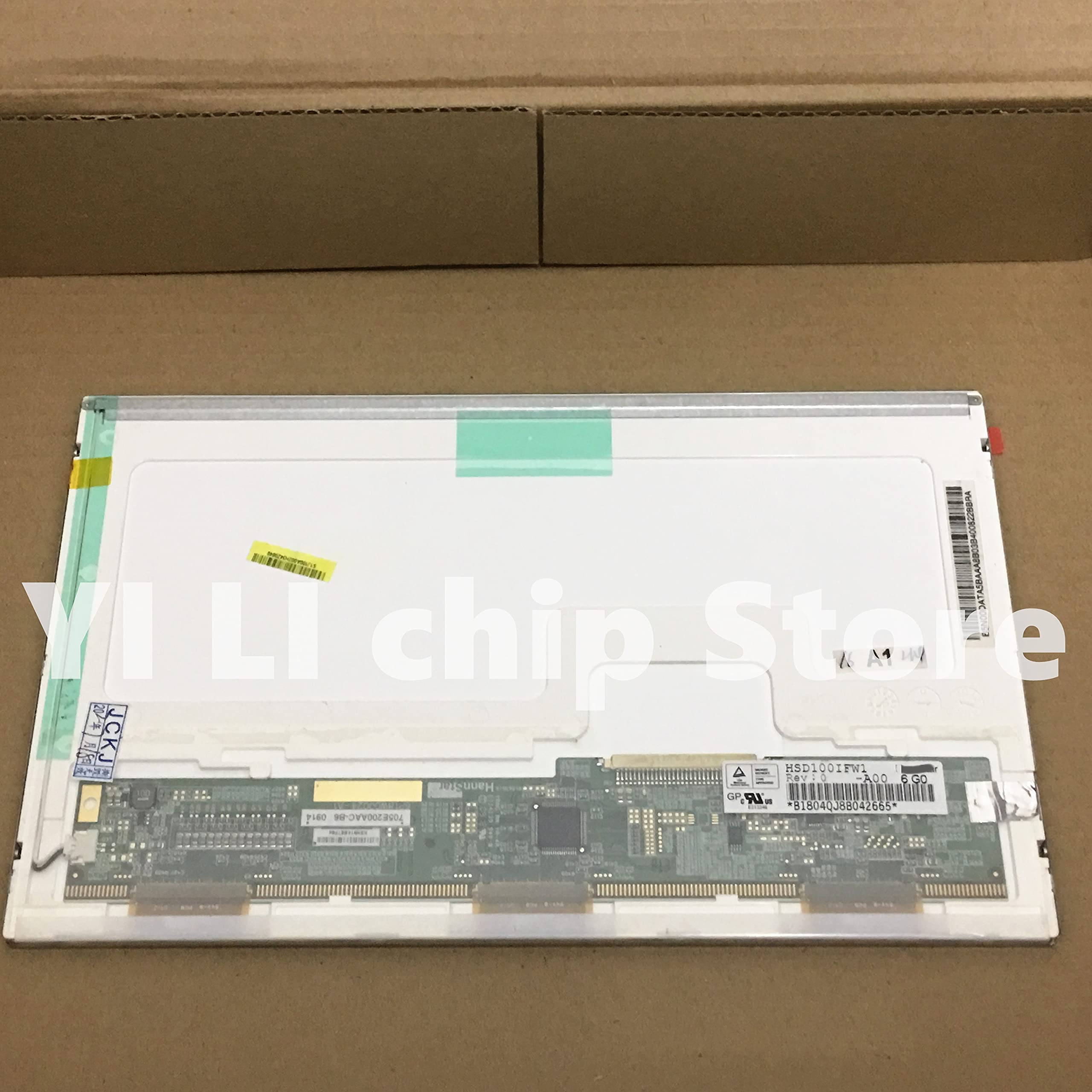 Davitu Remote Controls - 10.1 inch LCD panel A + original HSD100IFW1 HSD100IFW1-A00 LCD monitor laptop LCD screen 1024 RGB 600 WSVGA