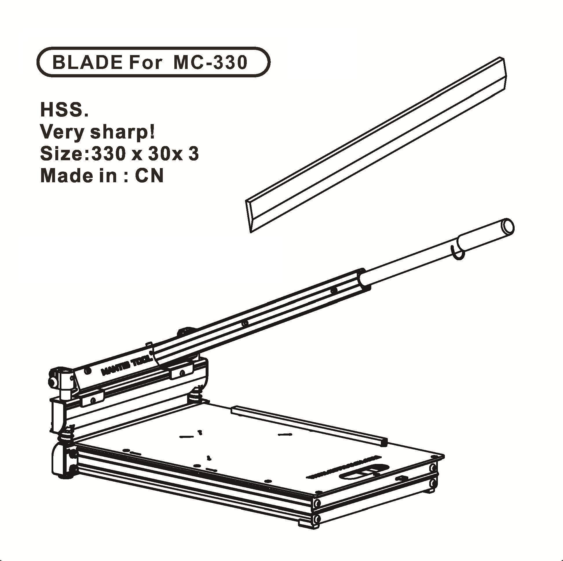 13" Replacement Blade MC-330RB; For 13" Pro Laminate Floor Cutter MC-330 & TC-330