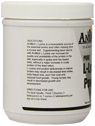 AniMed L-Lysine for Horses, 16-Ounce