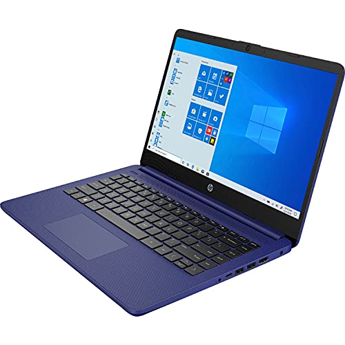hp 2021 Newest Premium 14-inch HD Laptop, Intel Dual-Core Processor Up to 2.8GHz, 16GB RAM, 64GB eMMC Storage, Webcam, Bluetooth, HDMI, Wi-Fi, Blue, Windows 10 with 1 Year Microsoft 365