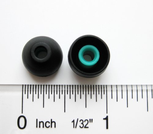 12 pcs (M) Medium Hybrid Replacement Set Earbuds Eartips Compatible with Sony XBA, MDR and DR Series in-Ear Earphone Headsets
