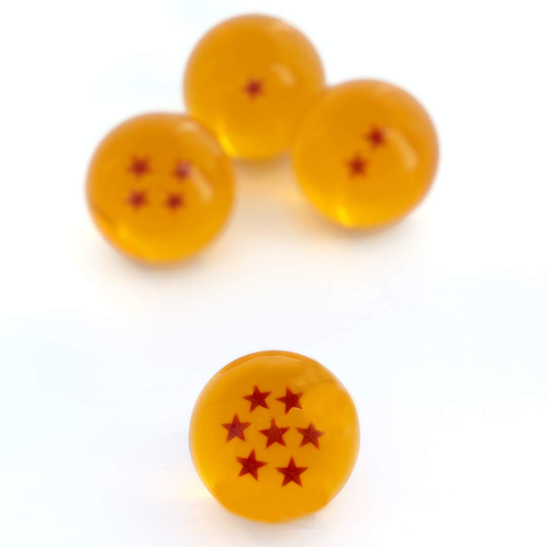 ABYSTYLE Studio Dragon Ball Z Collectible Dragon Radar Tin Includes 7 Acrylic Resin Crystal Ball Replicas, Each Measuring 2" Across DBZ Anime Manga Collectibles Gift