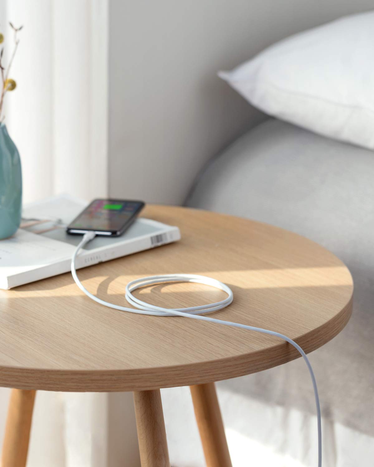 Anker USB C to Lightning Cable, 321 (6ft,White), MFi Certified for iPhone 13 Pro 12 Pro Max 12 11 X XS, AirPods Pro, Supports Power Delivery (Charger Not Included)