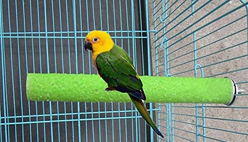 3 PCS Bird Perch Toy Set, Parrot Stand Platform, Bird Rope Swing Climbing Toy, Parrot Paw Grinding Perch Stick Cage Accessories for Parakeet Lovebird Cockatiel Finch Conure Exercise Training Toys