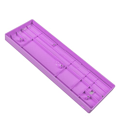 Kingjinglo Mini Keyboard GH60 Color Plastic Case for 60% Mechanical Gaming Keyboard Faceu 60 Plastic Shell Compatible Poker2 Pok3r Faceu 60 Plastic Shell