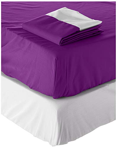Baby Doll Lodge Collection Pillowcase and Sheet Set in Plum, Plum