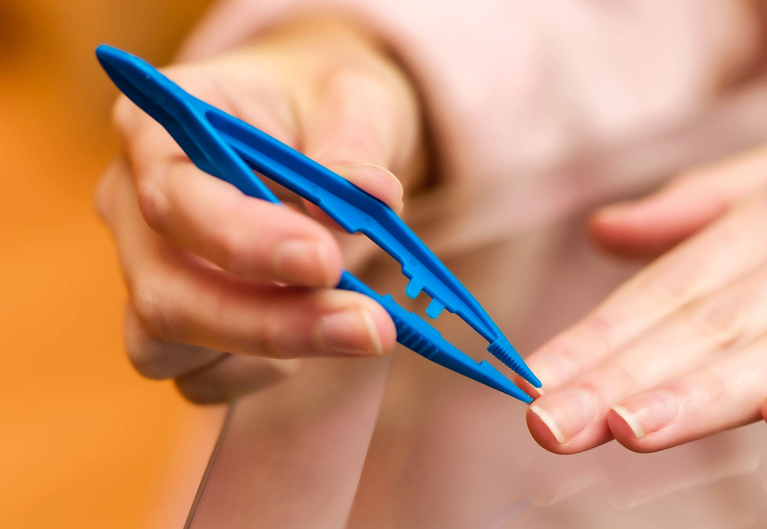 Precision Tapered Thumb Tweezers from PrimeMed β Individually Wrapped (50 Count)
