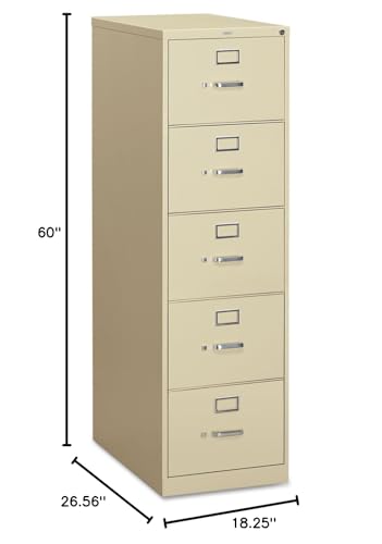 310 Series 18.25"W 5-Drawer Legal File Finish: Putty