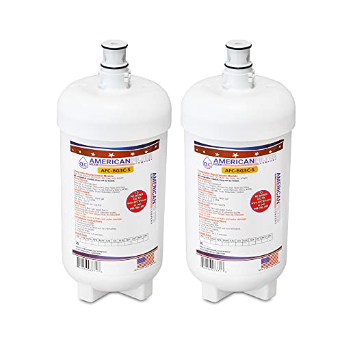 2 Pack of AFC Brand Model # AFC-BG3C-S, Compatible with Body Glove (R) BG3000 Replacement Water Filter Cartridge