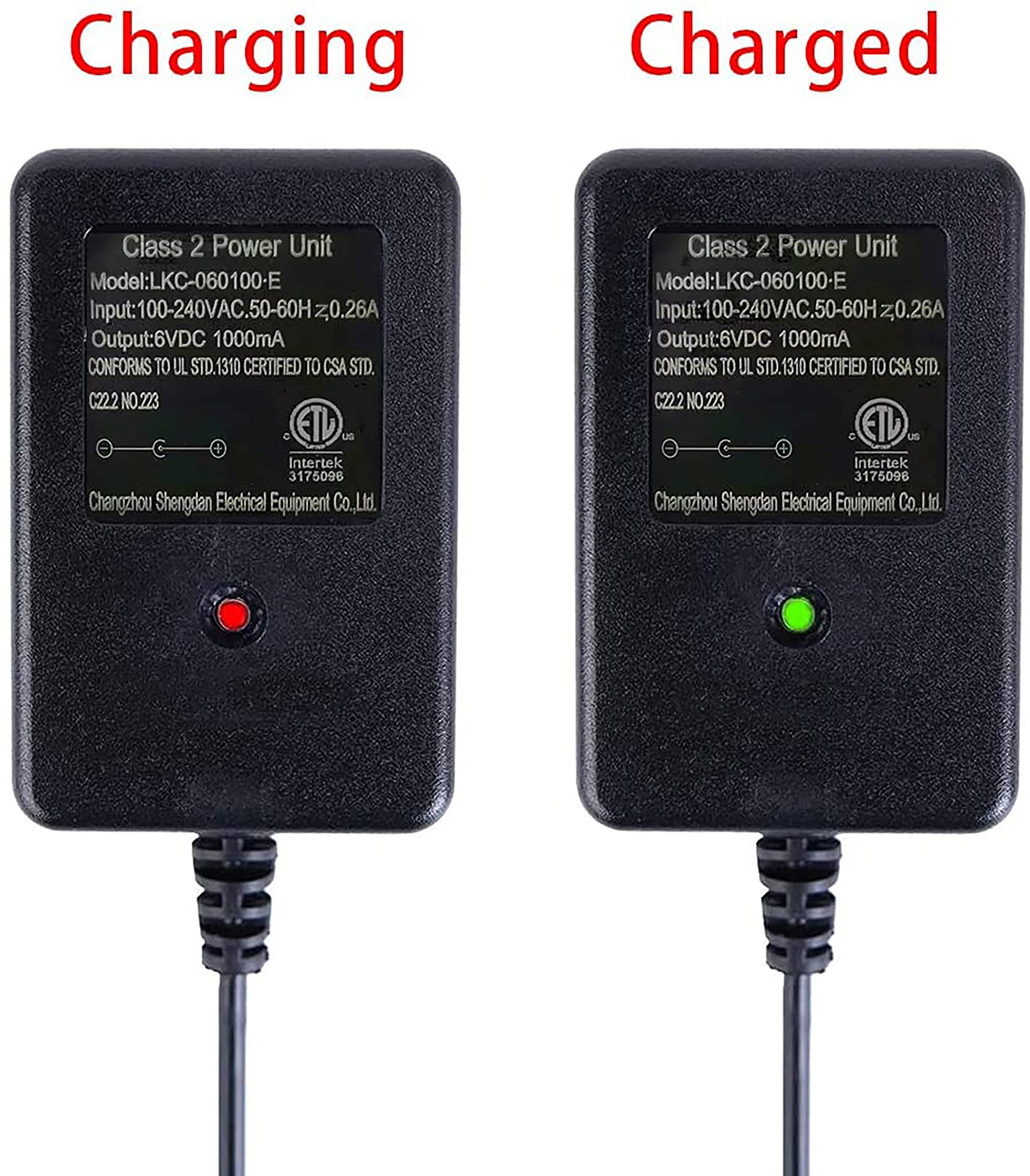 6V Battery Charger for Ride on Toys,6V Charger for Ride on Car Best Choice Products SUV Powered Accessories