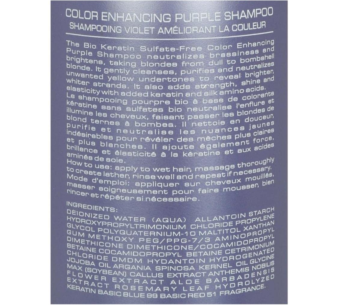 color enhancing purple shampoo