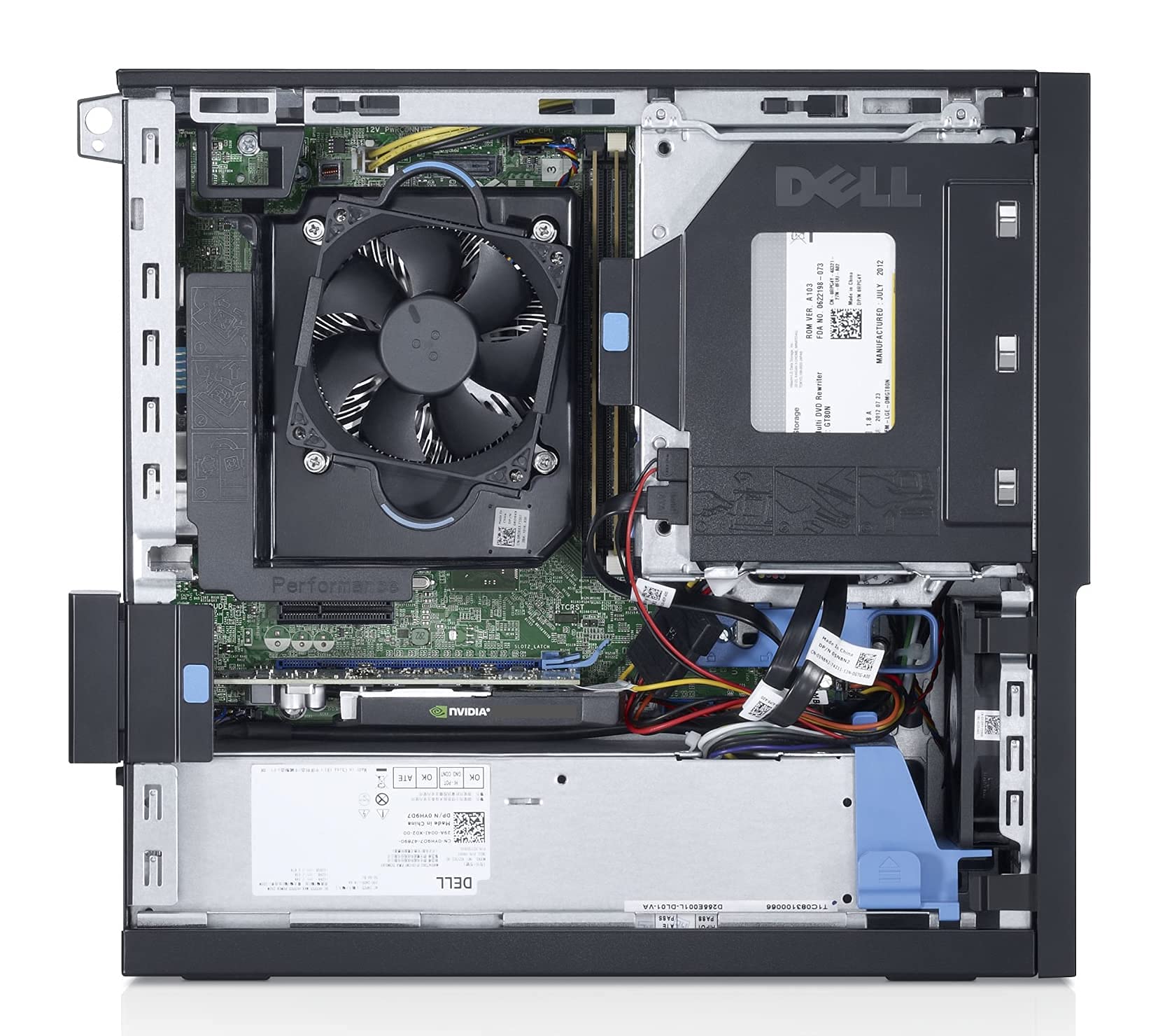 Dell Precision T1700 Small Form Factor Computer Desktop PC, Intel Core i7, 16GB Ram, 256GB SSD, 2TB Hard Drive, WiFi & Bluetooth, HDMI, NVIDIA GeForce GT 1030 2GB DDR5, Windows 10 (Renewed)
