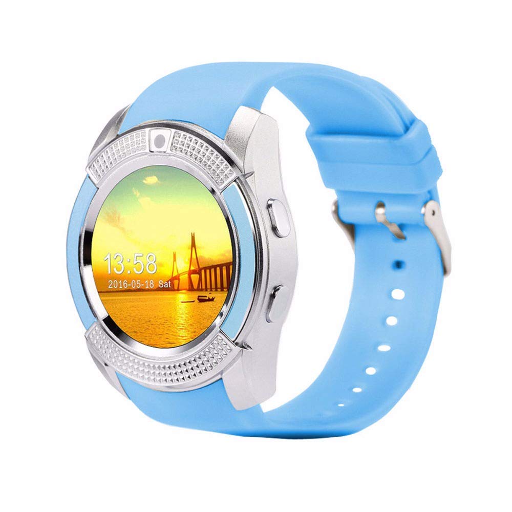 AKDSteel Y1 blueteeth Smart Watch with Touch Screen Camera/SIM Card Slot Waterproof Smart Watch Black Fashion CE