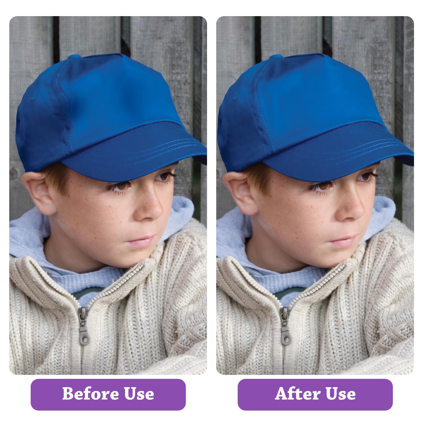 25pcs Baseball Hat Shaper, Baseball Cap Plastic Hat Stand, Baseball Cap Inner Support, Baseball Cap Crown Inserts Liners for Baseball Cap Stay Hard