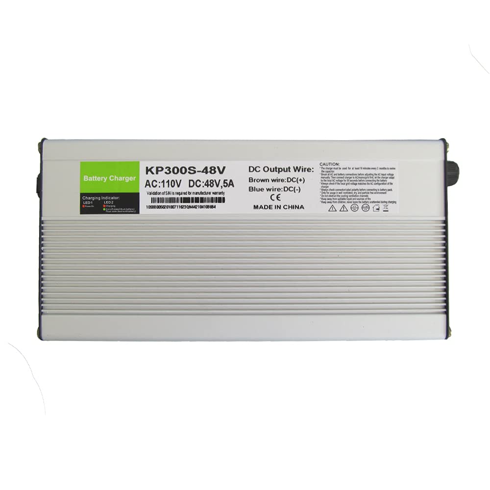 aunstarwei 48V 5A Golf Cart Battery Charger Powerwise for EzGo Ez Go Ez-Go TXT Medalist D Style