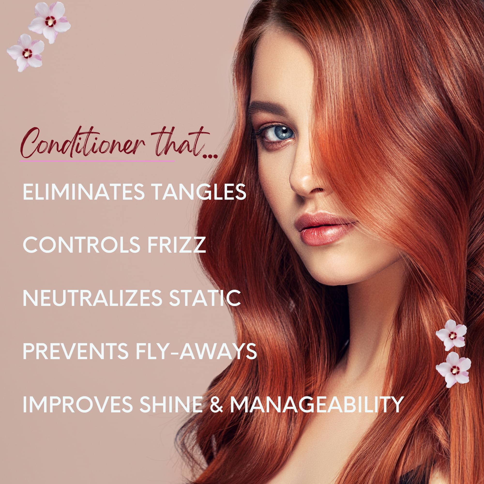 DermOrganic Argan Oil Daily Hydrating Hair Care-Sulfate Free & Color Safe-CONDITIONER 33.8 oz