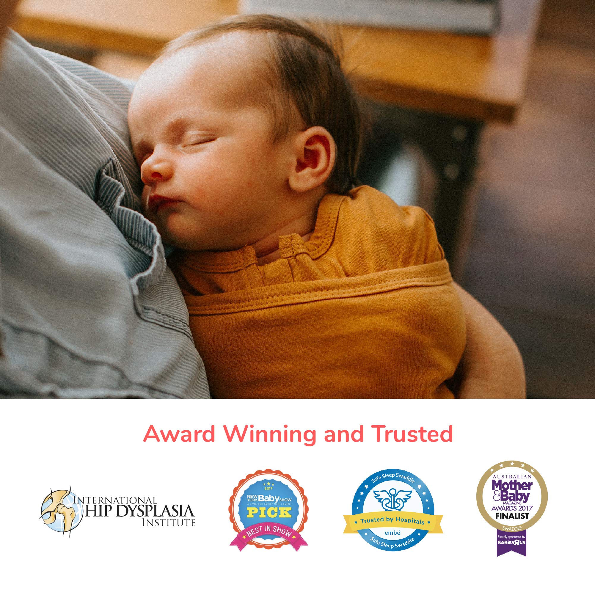 embe Baby Eczema Sleep Aid Sleeper Sack for Babies 0-3 Months, 6-14 lbs | Swaddle With Fold Over No Scratch Mittens Attached | No Scratch Sleeves Baby - [Sand]