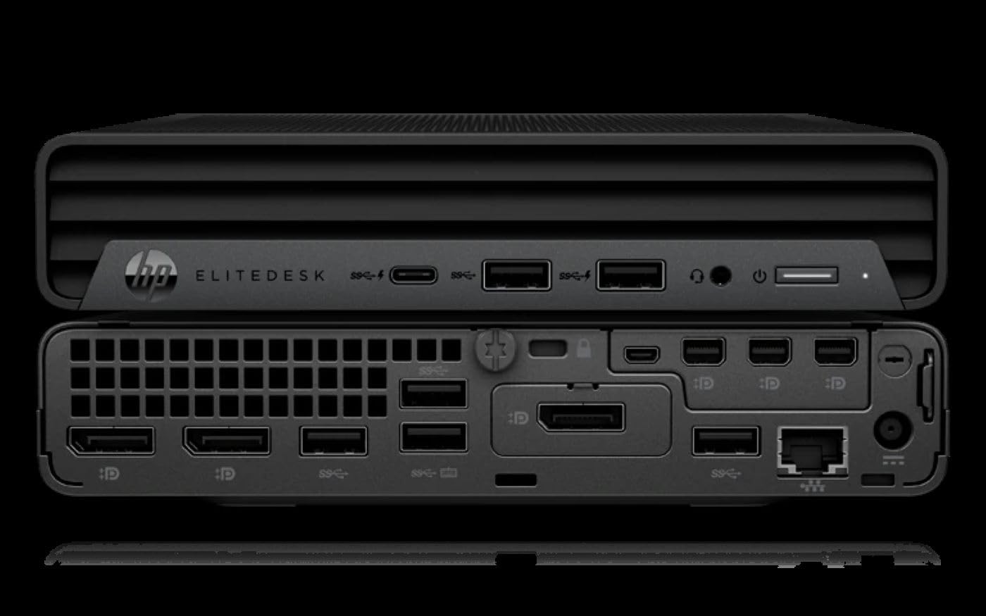 HP EliteDesk 805 G6 Mini PC (Latest Model) Ryzen 5 PRO 4650GE (6-Core) 256GB PCIe SSD 8GB RAM WiFi 6 AX + Bluetooth Windows 10 Pro (Renewed)