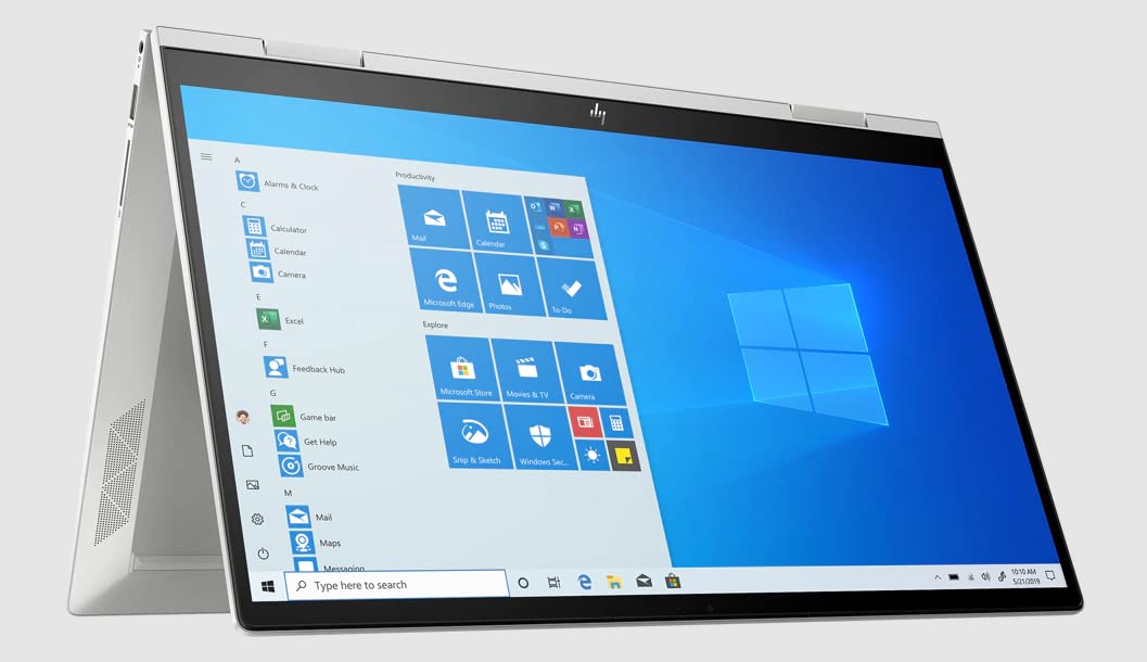 HP Envy X360 2-in-1 15.6 inch FHD Widescreen LED Touch-Screen Laptop,Intel Quad Core i5-10210U,8GB RAM,256GB SSD,Backlit Keyboard,Fingerprint,Windows 10 Home,with Woov Accessory Bundle,Silver,15-15.99 inches