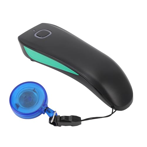 1D Barcode Scanner, USB BT 2.4G Portable Versatile Accurate AutoSensing Scanning Barcode Scanner for Retail Stores