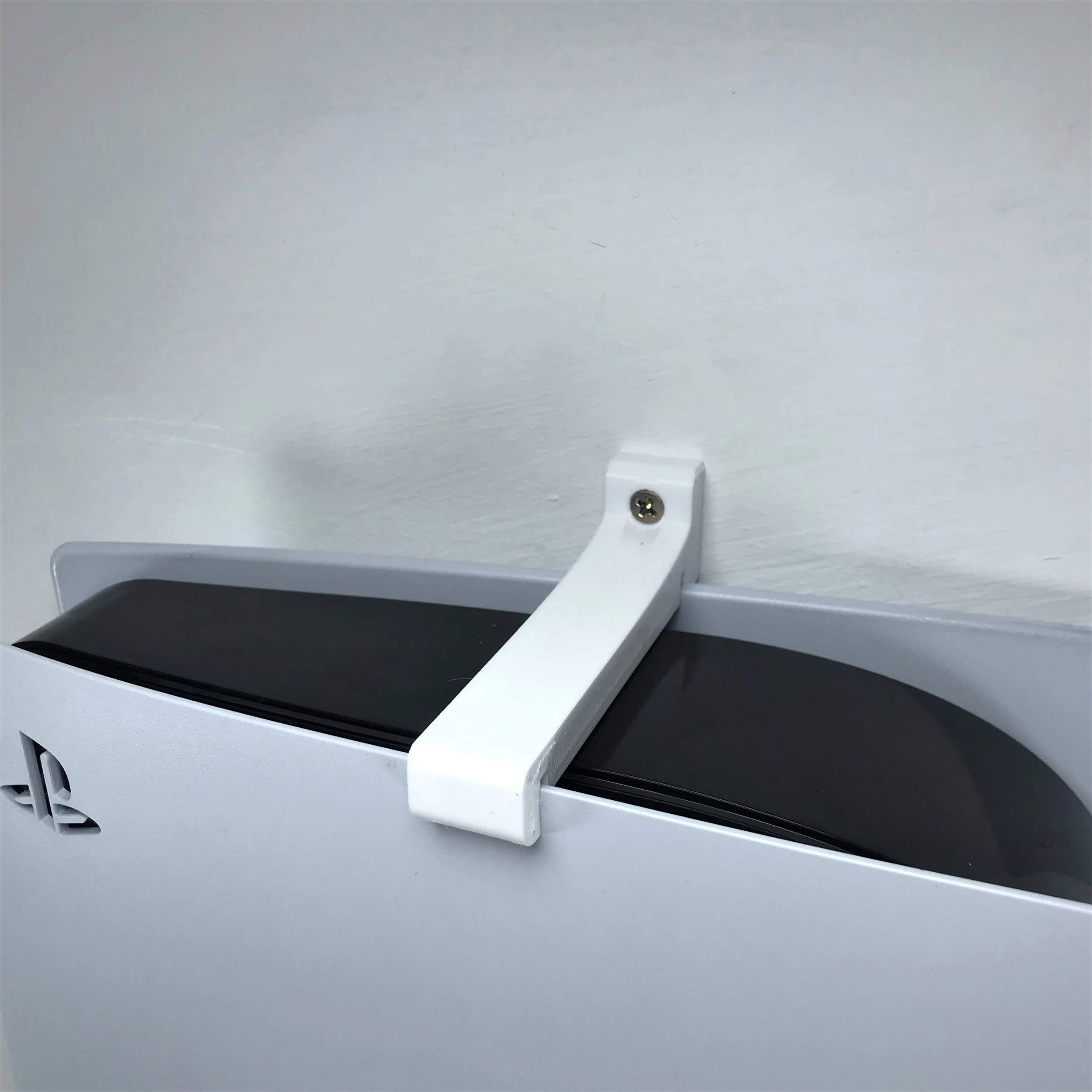 3D Cabin PS5 Wall Mount Wall Bracket Holder Stand for Play Station 5 Digital Triple Support Any Orientation Black Right