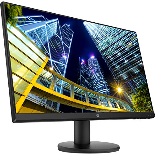 HP P24v G4 24 Inch FHD IPS LED-Backlit LCD Monitor Bundle with HDMI, Blue Light Filter, MK270 Wireless Keyboard and Mouse Combo, Gel Pad