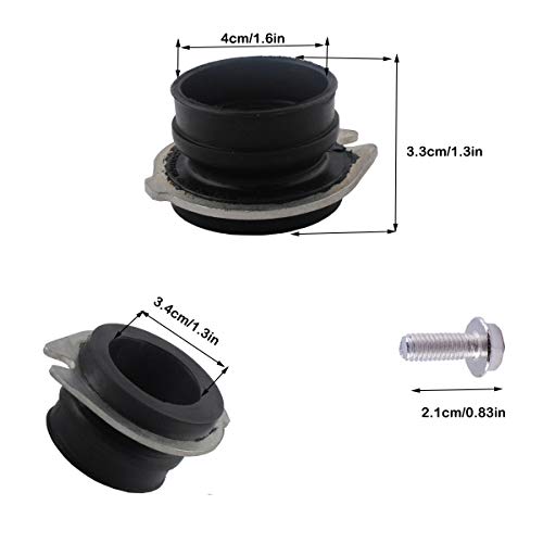 ๐ฎ๐ฌ๐ฎ๐ฏ ๐๐๐๐๐ผ๐ฟ๐ 75499 Flex Coupler Garbage Disposal Replacement Parts Compatible with Insink-erator, Flexible Discharge Anti-Vibration Tailpipe Mount Coupling Replaces Part Number 74085